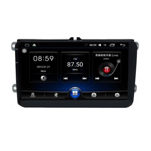 Hardstone HS VWG01-ELC4 autoradio Android 10.0 per veicoli Volkswagen ...