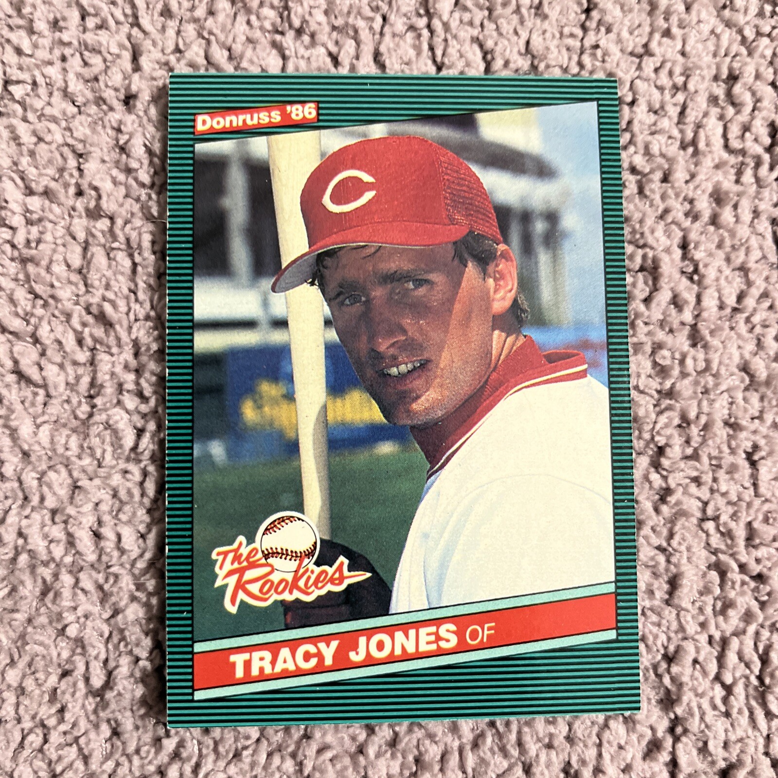 1986 Donruss The Rookies Cincinnati Reds #2 Tracy Jones | eBay