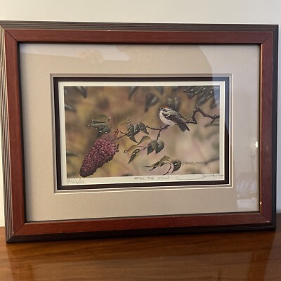 Terrence Andrews "After The Rain" Lithographed Print 1990 Hand Signed ...