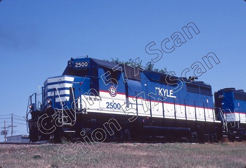 Original Slide- Kyle RR GP35 2500 At Beloit, KS. 9/00 | eBay