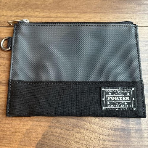 Porter Pouch Small Coin Case Black Accessories Unused Compact 15.5cm | eBay