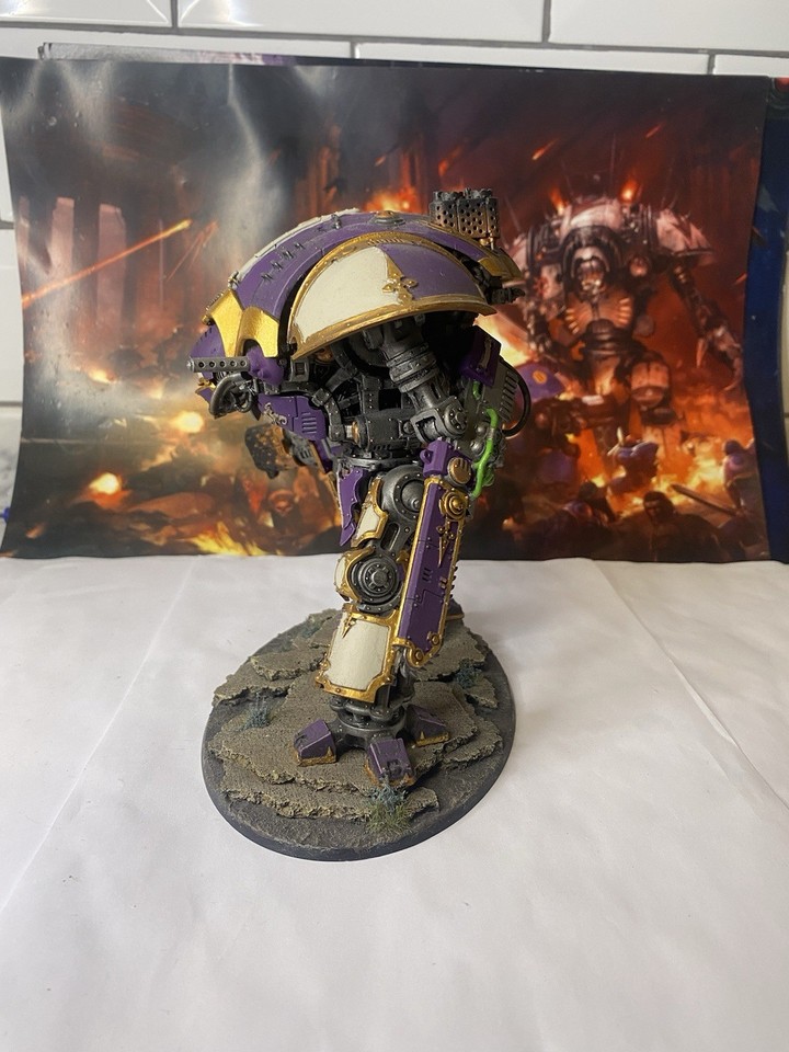 Imperial Knights Knight Questoris Painted & Based Warhammer 40K GW | eBay