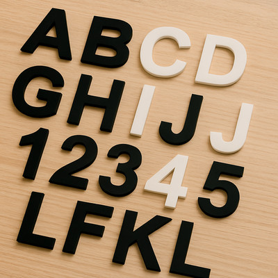 Custom Laser Cut Acrylic Letters –100mm high 3mm Thick – Made in ...