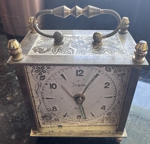 Vintage Sheffield Alarm Clock, made in West Germany circa 1950's | eBay