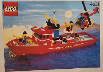 LEGO 4031 Fire Rescue Boat Instructions | eBay