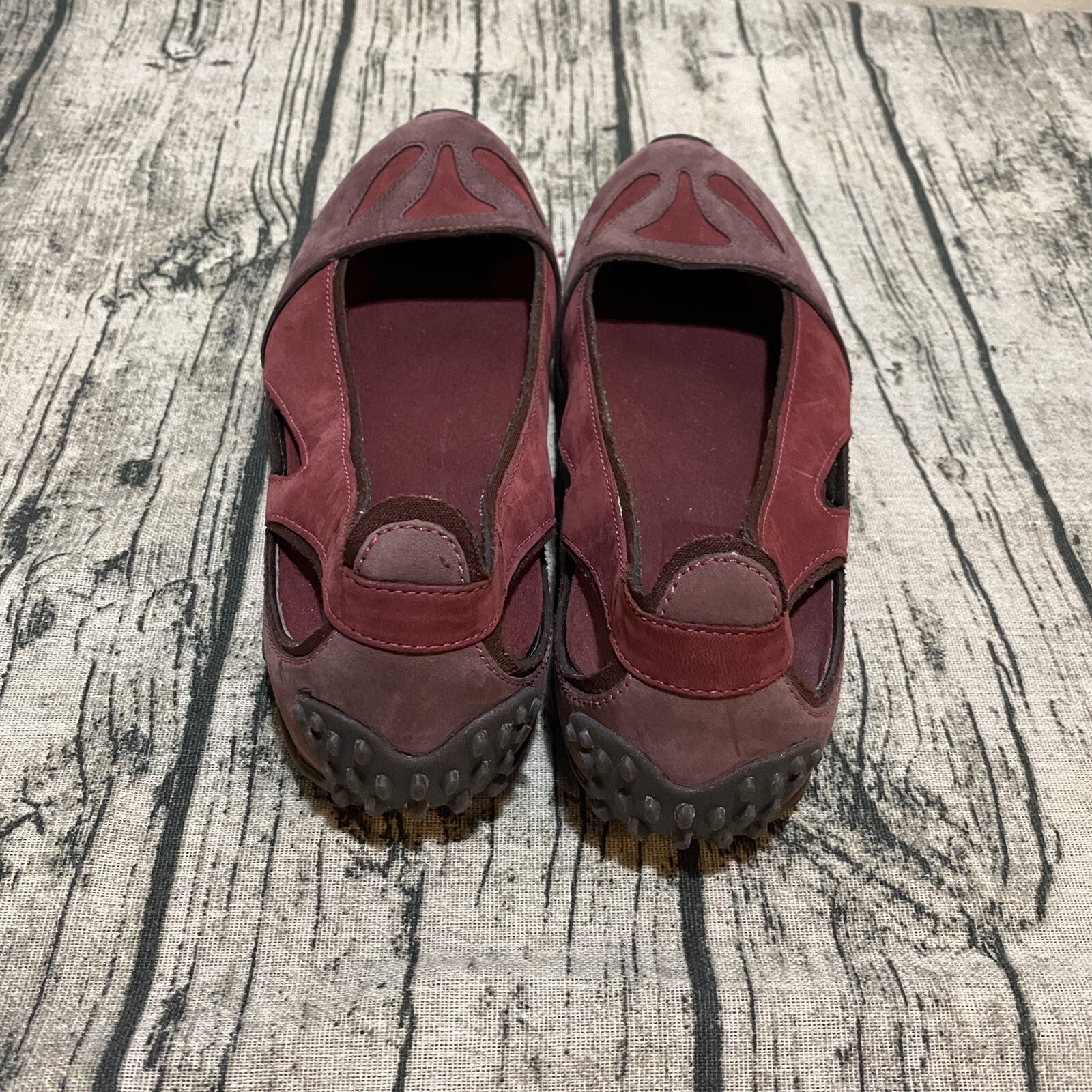 Merrell Oceania Cordovan Red Vibram Overlay Ballet Fl… - Gem