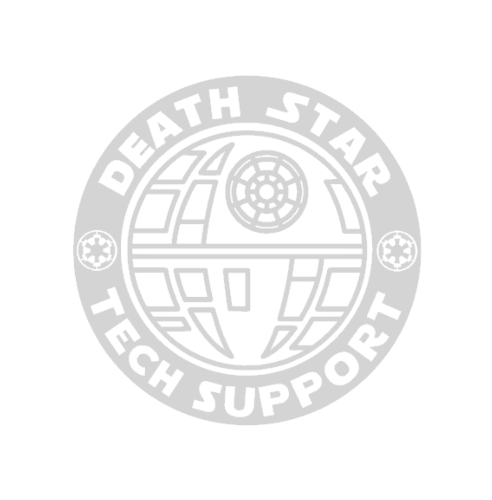 Death Star, Tech Support, Star Wars Galactic Empire vinyl decal | eBay