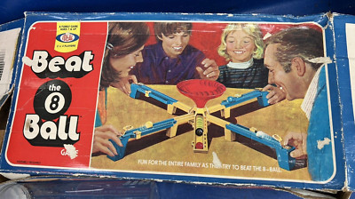 Replacement Pieces - VINTAGE BEAT THE 8 BALL board game from IDEAL ...