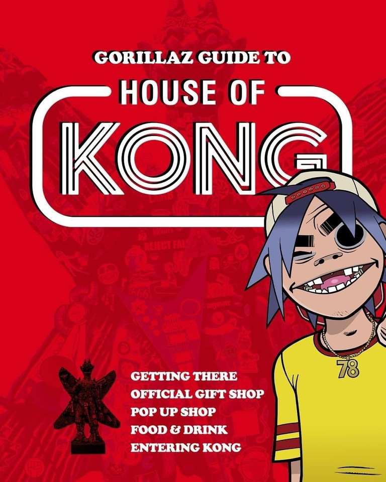 Gorillaz Woven Patch Set | Exclusive House of Kong Residency Merch | eBay