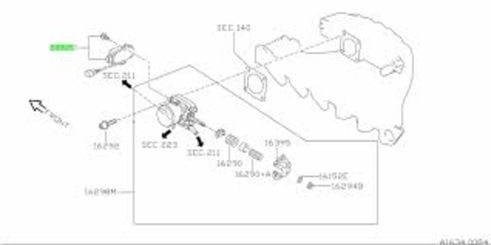 NISSAN Genuine OEM SKYLINE R32 R33 RB20DET RB25DET Throttle Position ...
