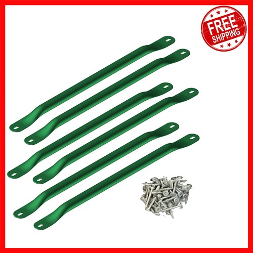 Heavy-Duty Metal Monkey Bars Kit: 6 Powder Coated Rungs, 300 lbs ...