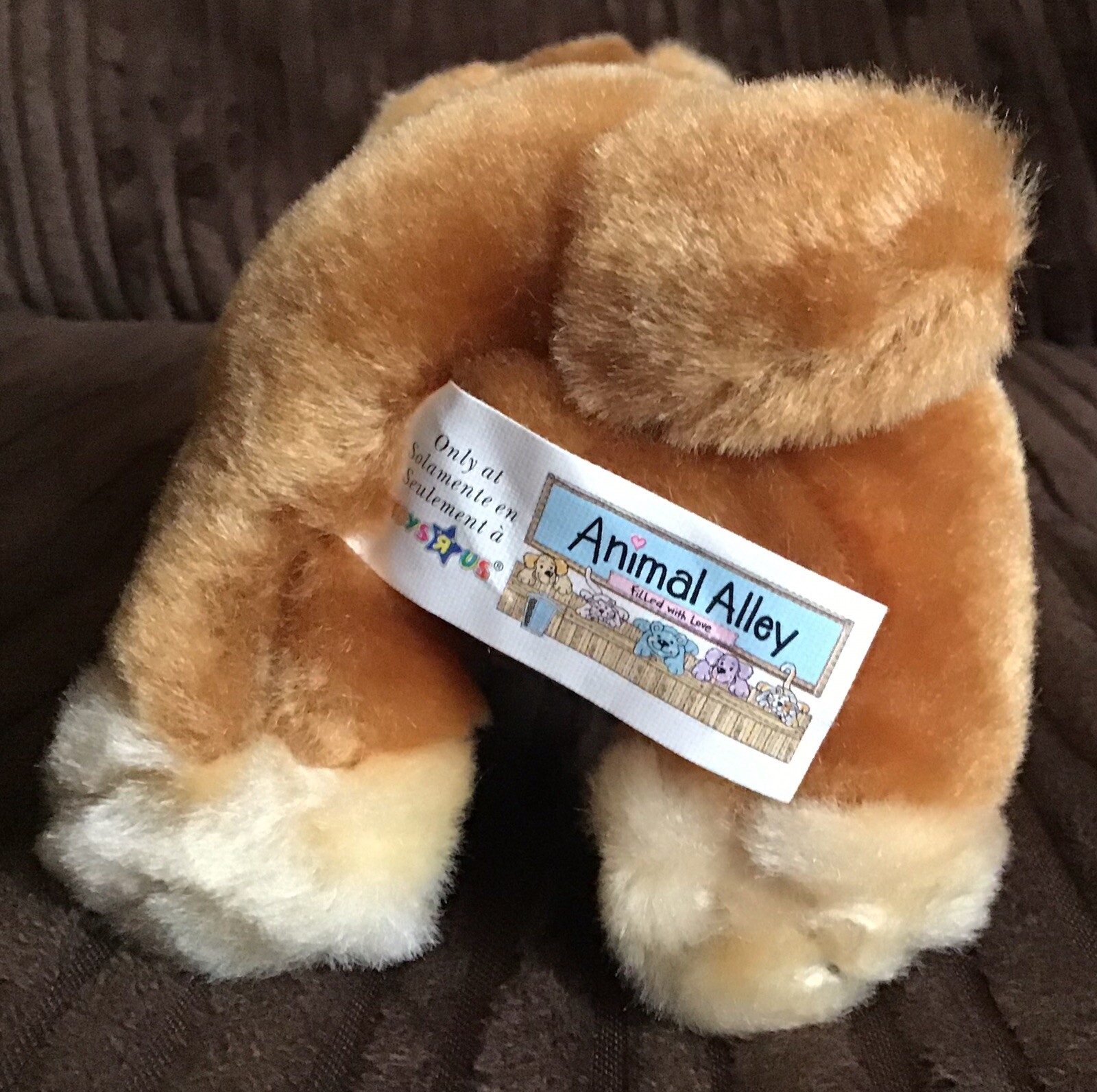 Toys ‘R’ Us Animal Alley Dog (5.5”) In Carry Kennel Soft Plush Toy ...