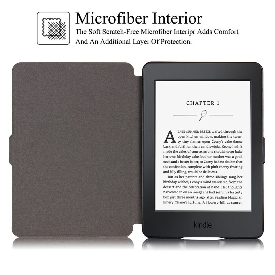 Auto Sleep/Wake WP63GW Protective Case for Kindle 7th Generation 2014 ...