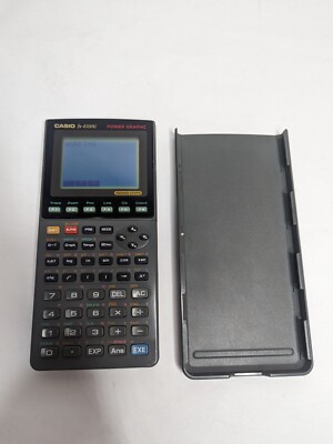 Vintage CASIO fx-8700G Graphic Calculator, Working (Some Dead Pixels ...