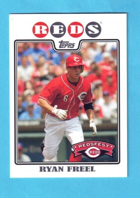 2008 Topps Ryan Freel Redsfest Promo - Cincinnati Reds | eBay