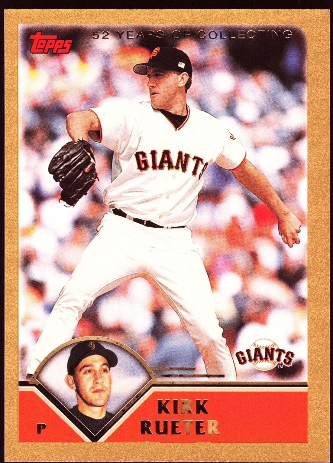 2003 Topps - Kirk Rueter #201 Gold /2003 for sale online | eBay