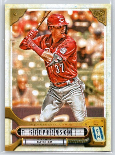 2022 Topps Gypsy Queen #140 Tyler Stephenson Cincinnati Reds Baseball ...