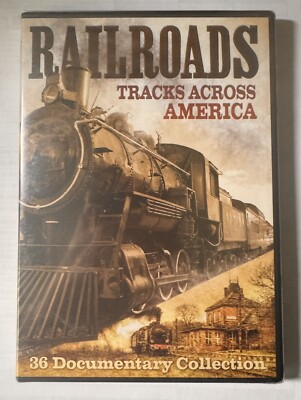 Railroads Tracks Across America (DVD, 2011 New) 36 Documentary ...
