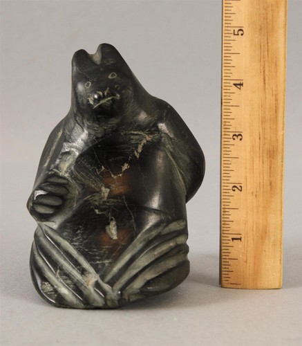 Authentic Shorty Killiktee Soapstone Inuit Bear Walrus Transformation Sculpture | eBay