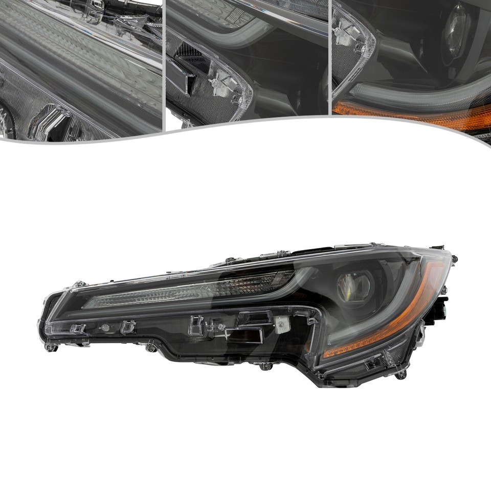 Left Side Headlight Headlamp For 2023-2024 Toyota Corolla LLE ...