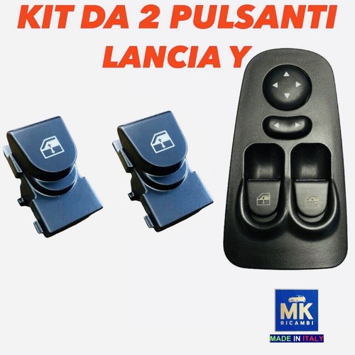 KIT DA 2 PULSANTI ALZAVETRO LANCIA YPSILON LANCIA Y(843) OE 735360605 ...