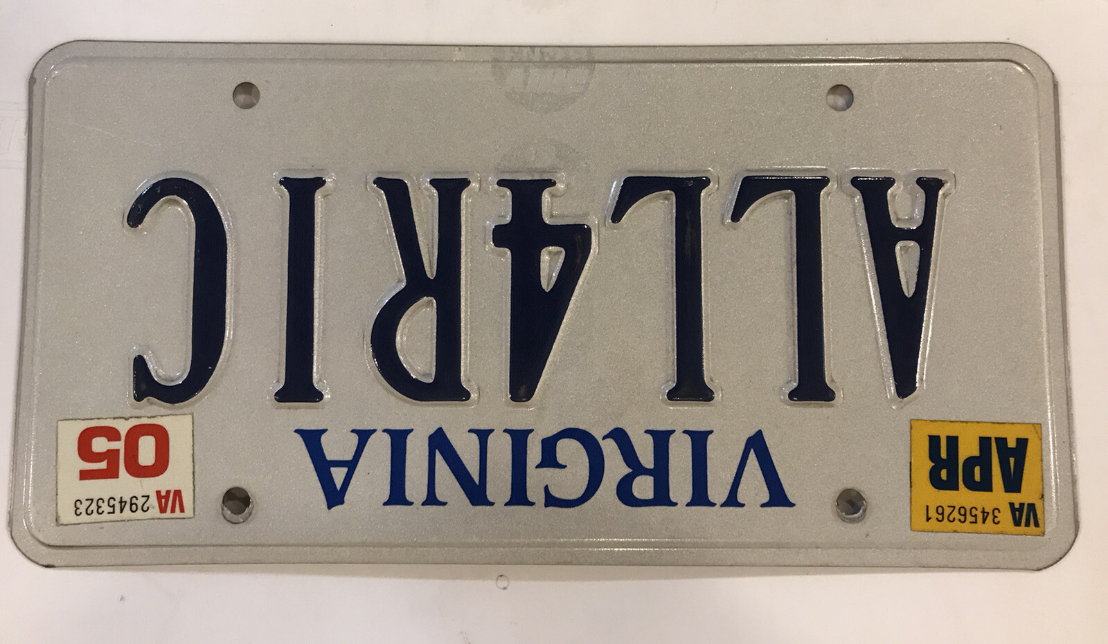 Vanity ALL 4 RIC RICK license plate Richard Ricky Rico Ricardo ...