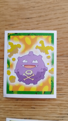 CARTE POKEMON STICKERS MERLIN 109 TOPPS 1999 Smogo Koffing card | eBay
