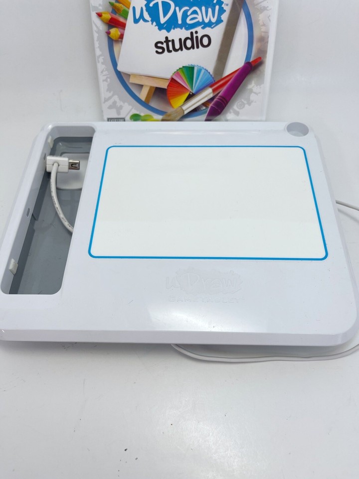 U Draw Studio Video Game With Drawing Pad For Nintendo Wii System | eBay