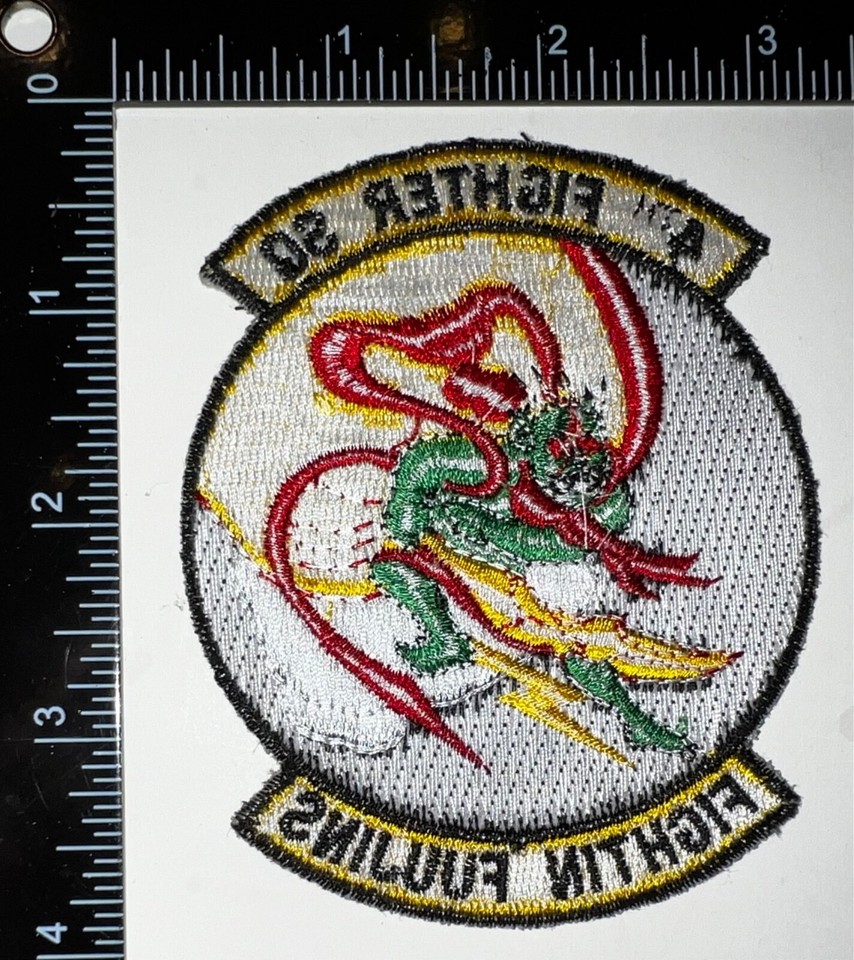 USAF 4th Fighter Squadron Fightin’ Fuujins Patch | eBay