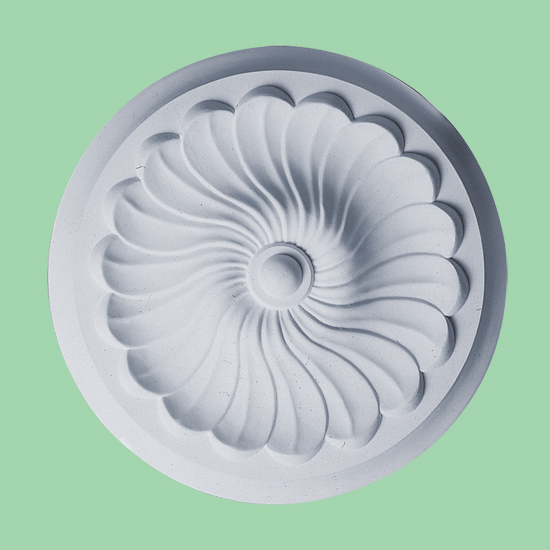 Small Beautiful Ornate white Ceiling rose disk Decor Victorian ...