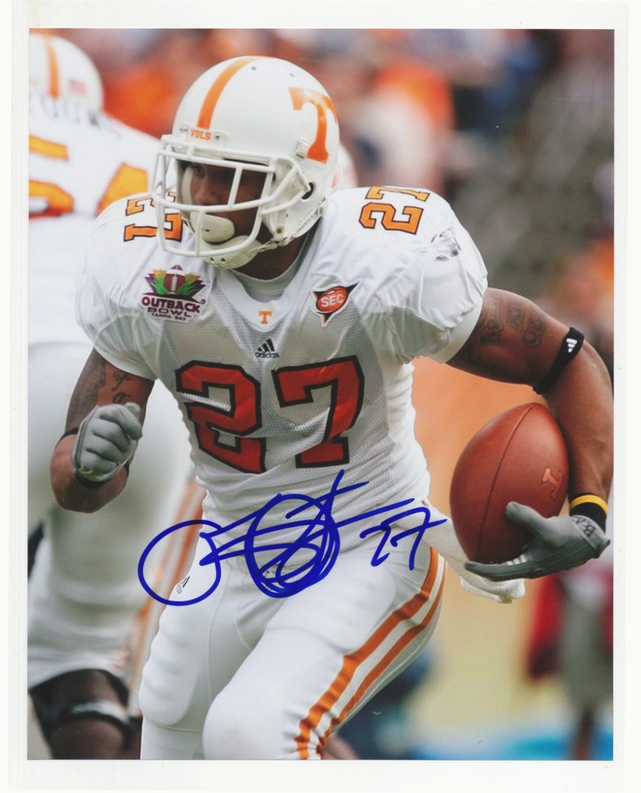 ARIAN FOSTER Signed/Autographed TENNESSEE VOLUNTEERS VOLS UT 8x10 Photo ...