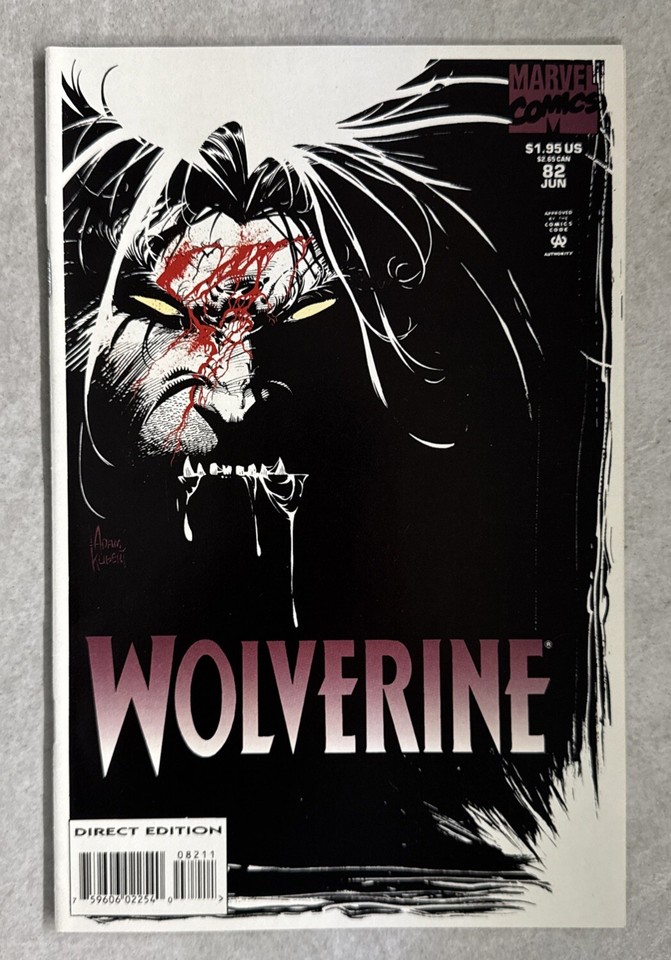 Wolverine Comic Numbers 81 82 83 84 Nightcrawler Larry Hama Marvel ...