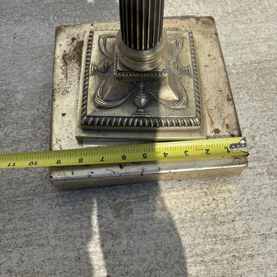 Vintage Brass/Bronze Floor Lamp Parts Only As Is | eBay