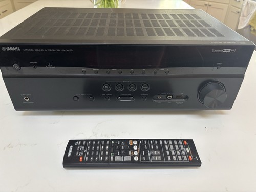 Yamaha RX-V473 5.1 Channel Natural Sound AV HDMI Receiver (bundle with ...