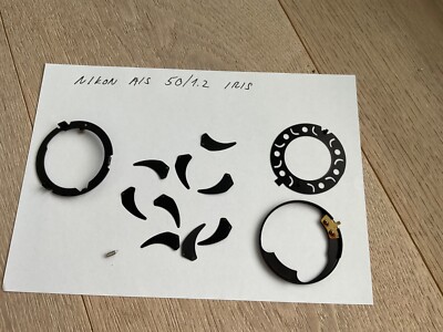 Nikon Ais 55mm/1.2 iris spare parts | eBay