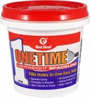 Red Devil 0542 ONETIME Lightweight Spackling, 1/2 Pint, White, 8 Ounce ...