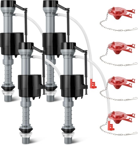 4 Sets Toilet Float Replacement Kit, Universal Toilet Flusher ...