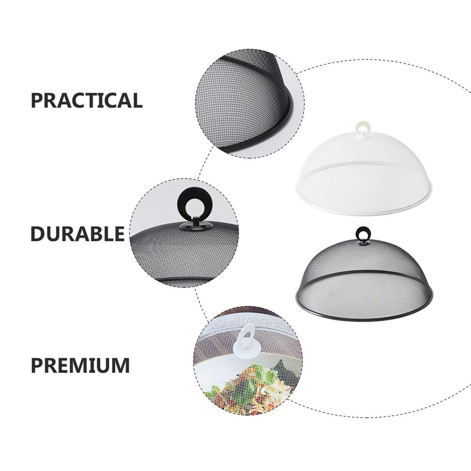 2PCSmesh food Metal Food Tent Umbrella Metal Food Cover Dome Food | eBay