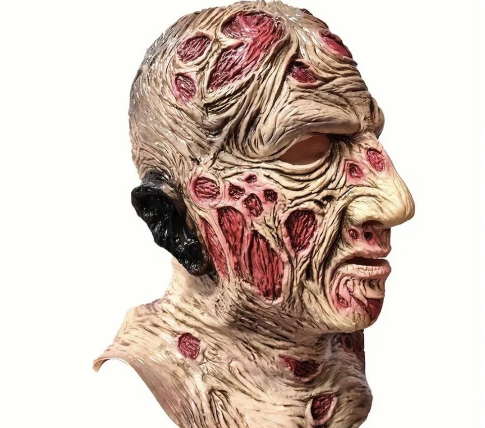 Freddy Krueger Mask A Nightmare On Elm Street Springwood Slasher | eBay