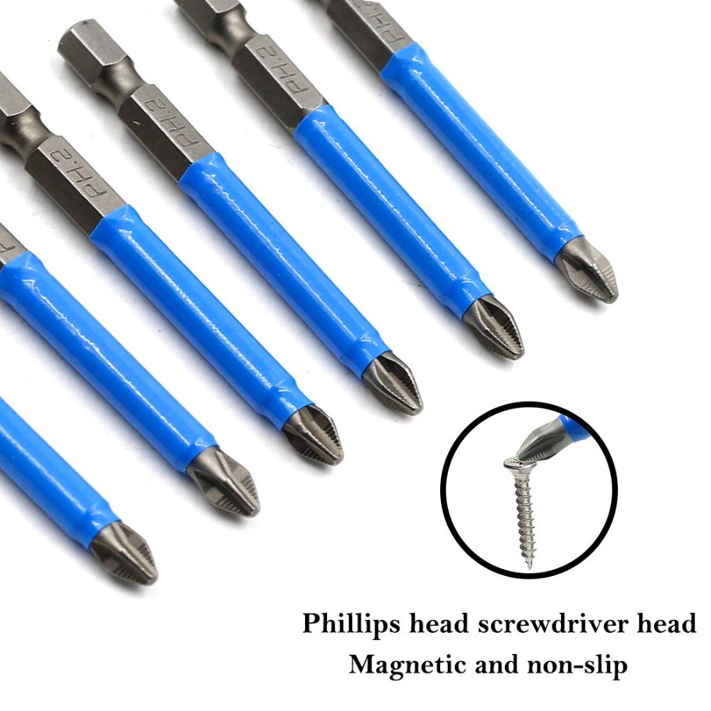 PH2 X 65MM Non Slip Magnetic Screwdriver Head Automatic Engraving ...