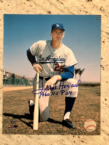LA Dodgers Frank Howard Autographed 8 x 10 photo “ 1960 NL ROY“ | eBay