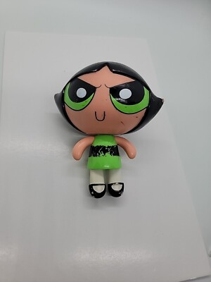 Vintage 2000 Cartoon Network Power Puff Girls Buttercup Action Figure ...