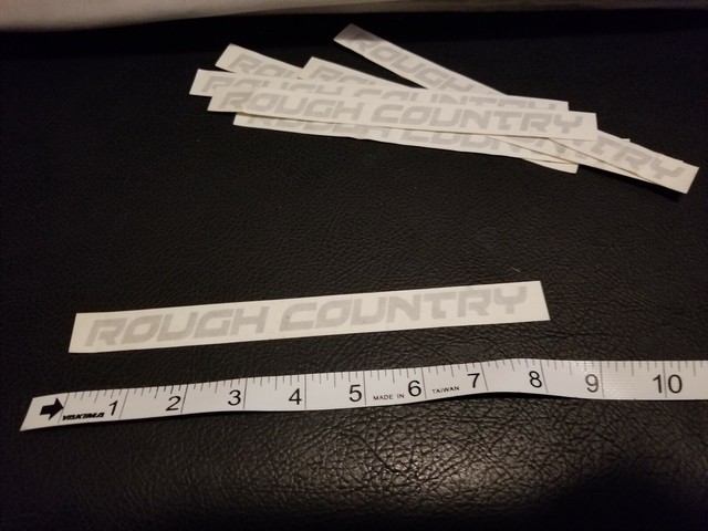 Rough Country Sticker Decal 8 Inch | eBay