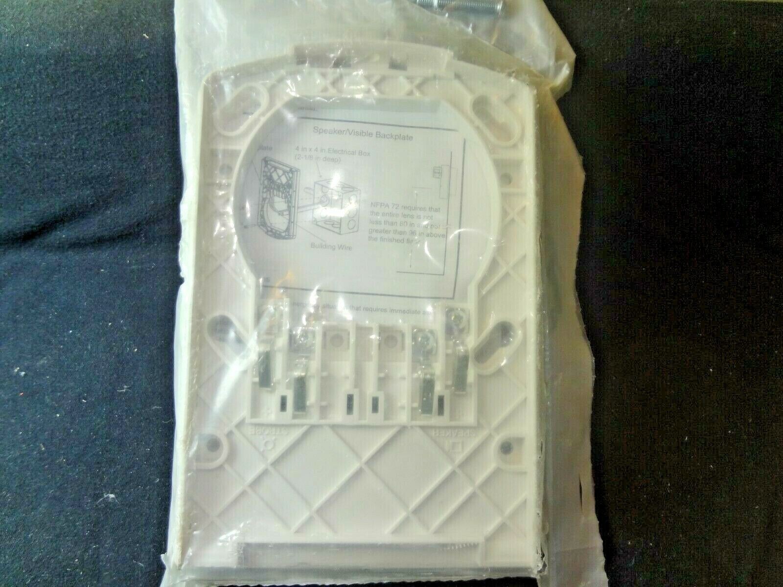 BRAND NEW Simplex White SV Mounting Plate Wall 49MP-SVWW FREE SHIPPING ...