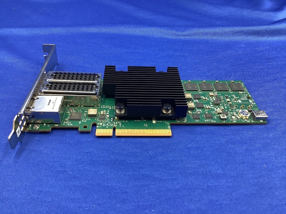 MBF2H332A-AECOT NVIDIA Bluefield-2 25GbE 2xSFP56 Gen 4.0 x8 DPU 2-Port ...
