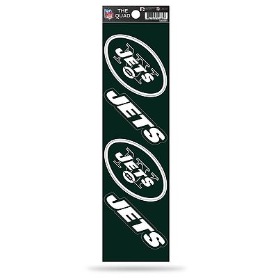 New York Jets Decal The Quad Die-Cut 4 Piece Auto Stickers Set | eBay