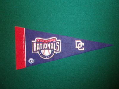 WASHINGTON NATIONALS MLB LICENSED MINI PENNANT, NEW | eBay