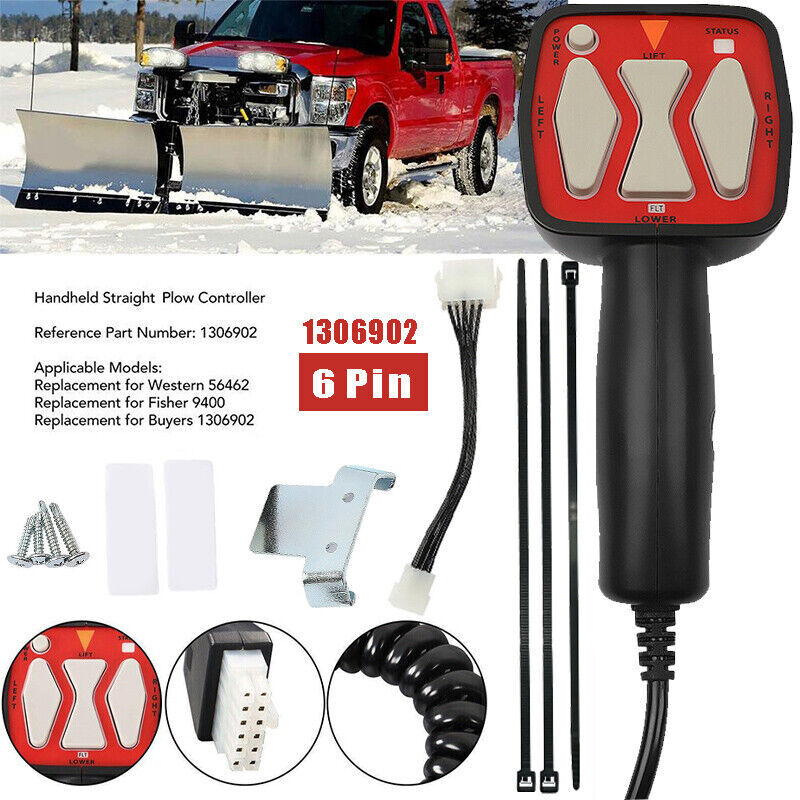 1306902 Snow Plow Handheld Controller for Buyers Western 56462 Fisher ...