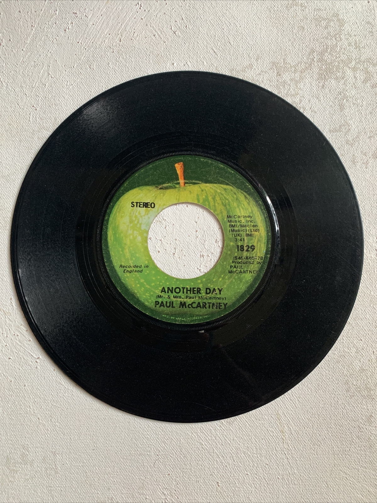 PAUL MCCARTNEY ANOTHER DAY 45 RECORD SINGLE VINYL VINTAGE VTG 1829 | eBay