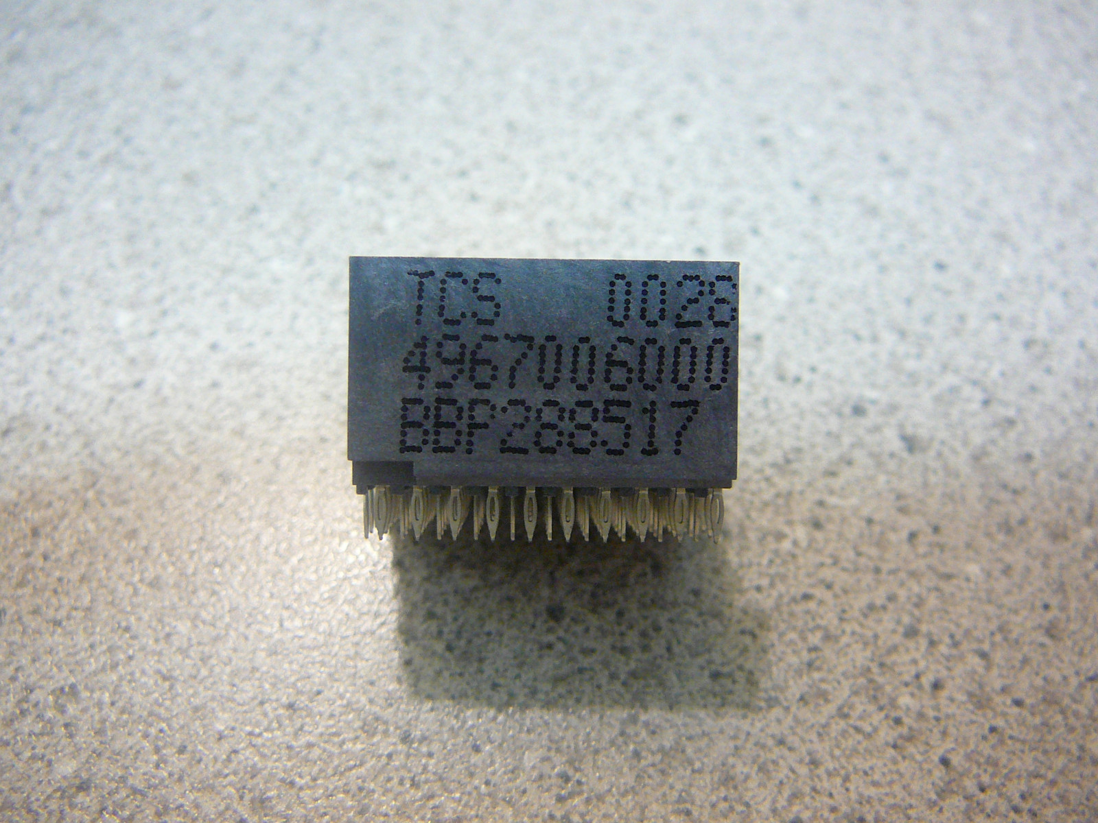 TERADYNE 496-7006-000 Connector VHDM H-Series Backplane 6-Row 10-Pos ...